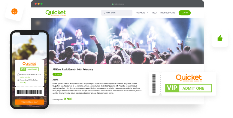 Quicket - Find and Sell Tickets to Events Throughout Africa
